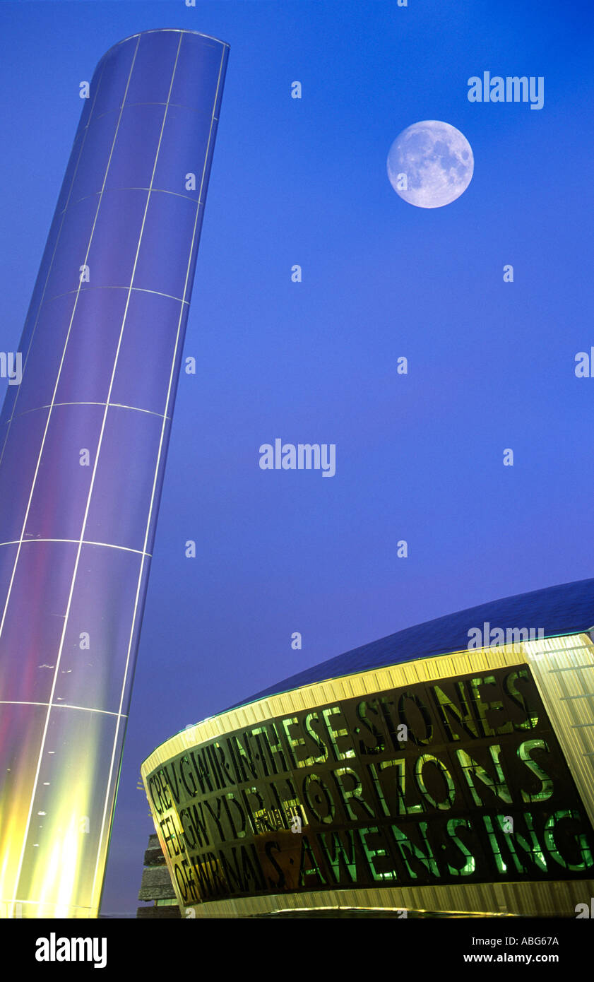 Millenium centre cardiff wales inscription hi-res stock photography and ...