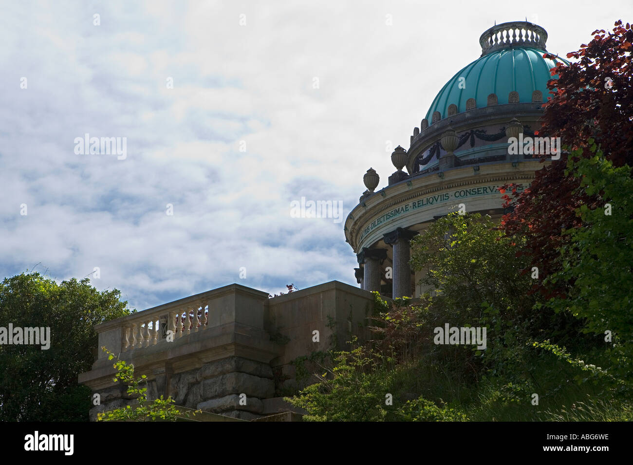 Mausoleum of the Duchess of Kent, Mother of Queen Victoria, at Frogmore ...