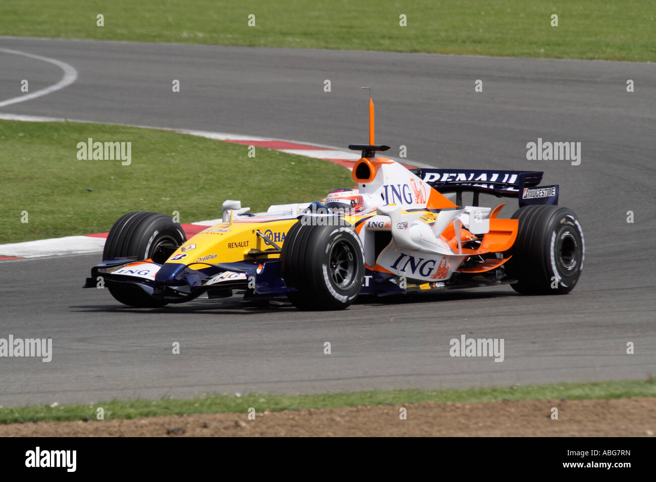Heikki Kovalainen Renault Stock Photo - Alamy