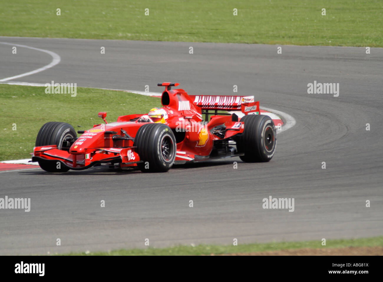 Luca Badoer Ferrari Stock Photo - Alamy