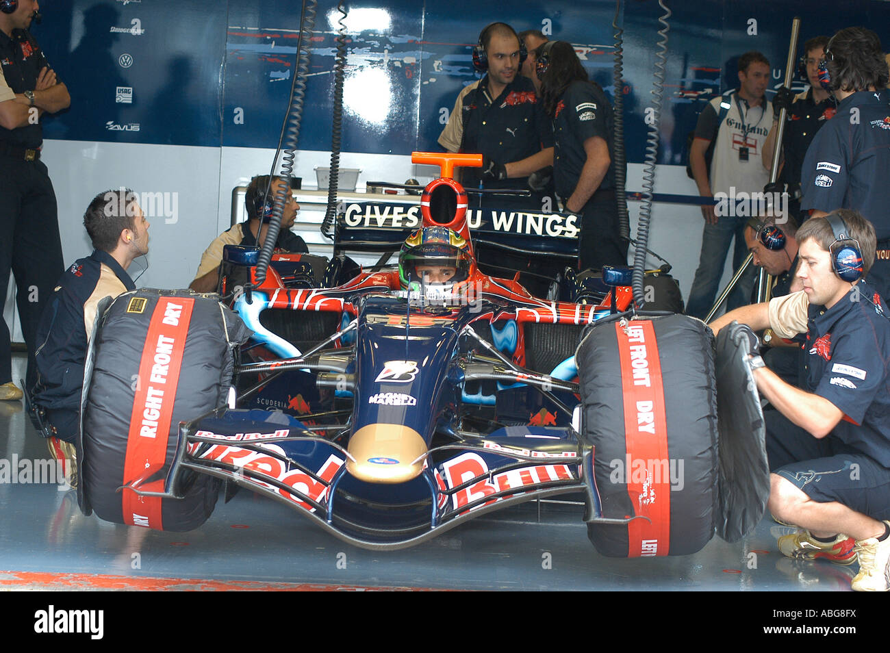 Vitantonio Liuzzi (ITA) during Formula One Testing 2007 Stock Photo - Alamy