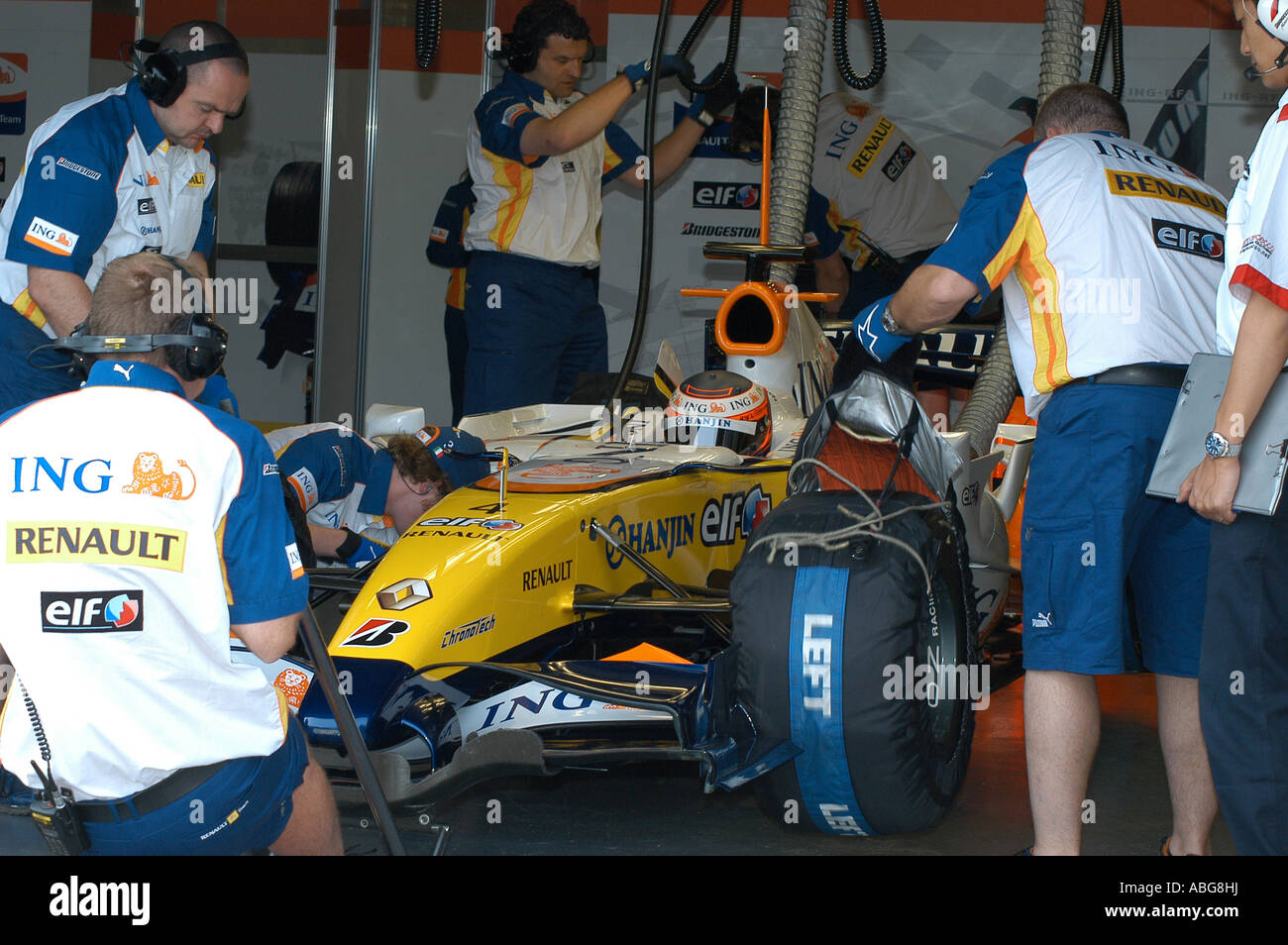 Heikki Kovalainen (FIN) during Formula One Testing 2007 Stock Photo - Alamy
