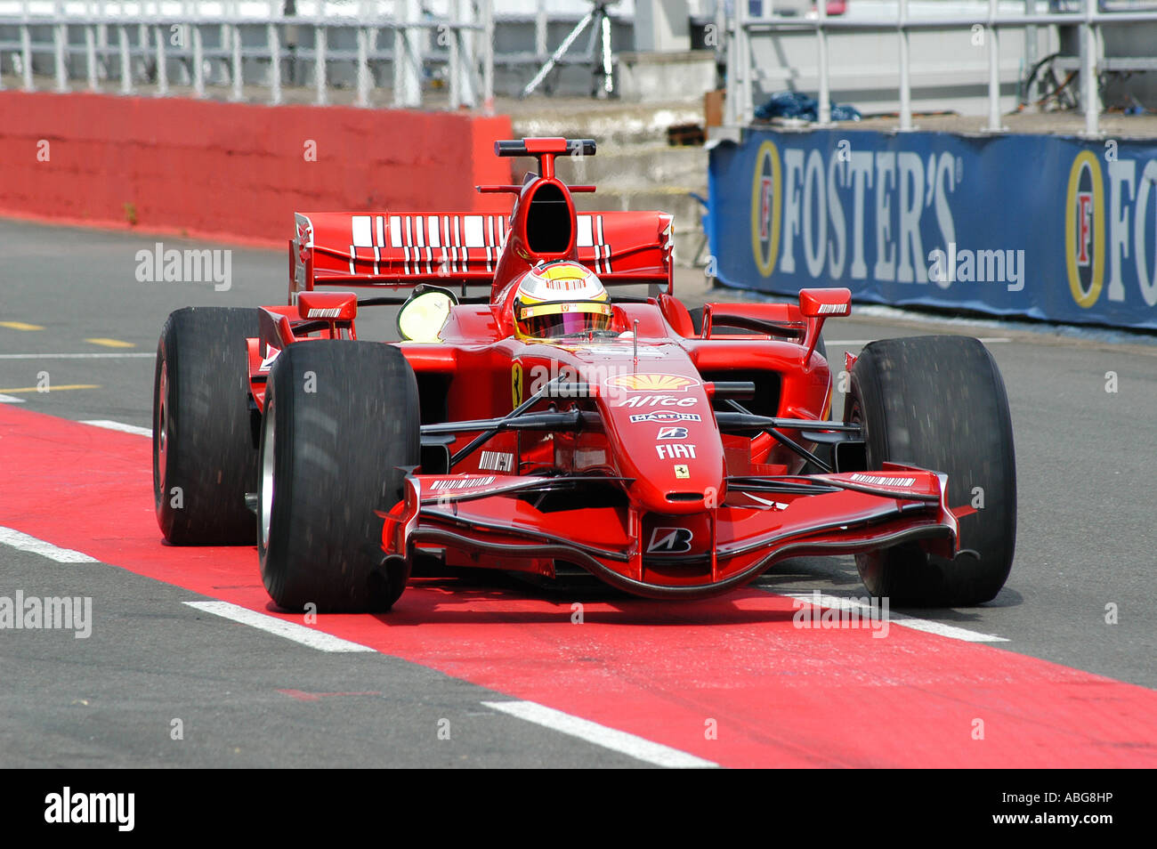 Luca Badoer (ITA) during Formula One Testing 2007 Stock Photo - Alamy