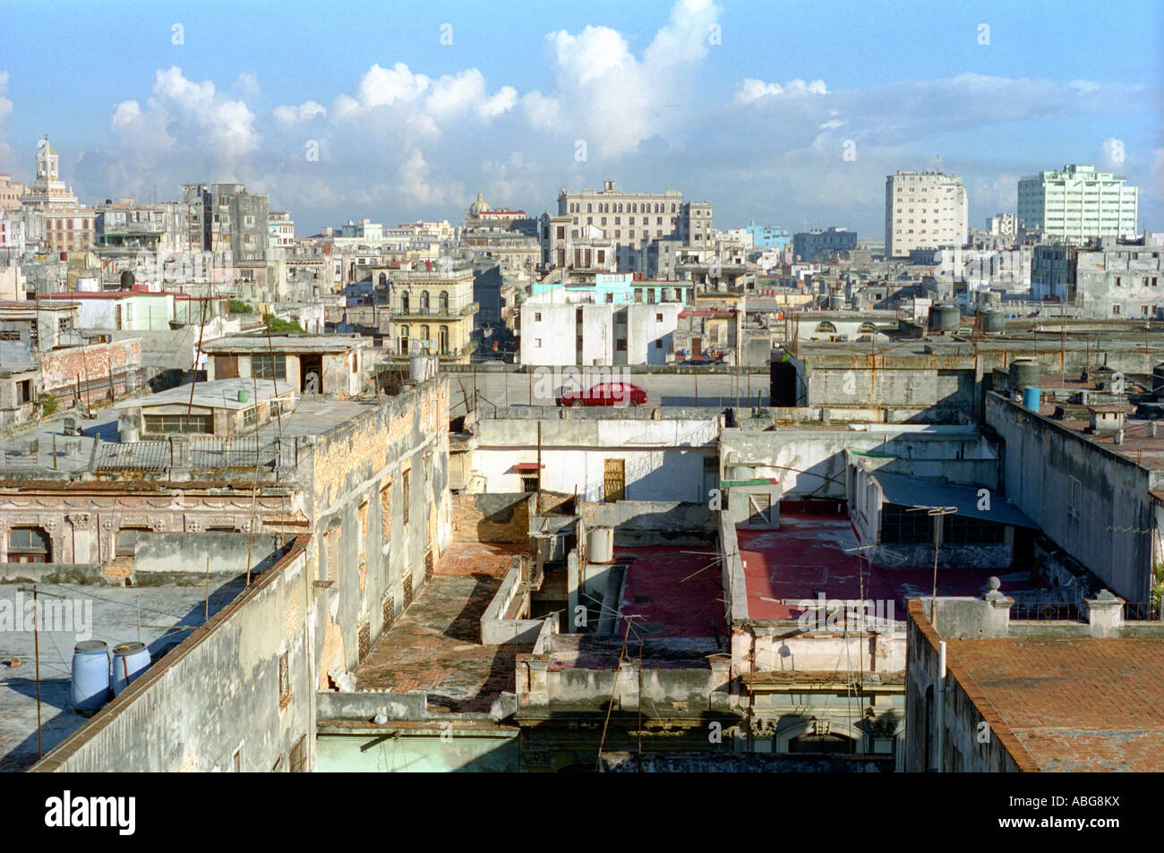 The rooftops of Havana in Cuba Stock Photo - Alamy