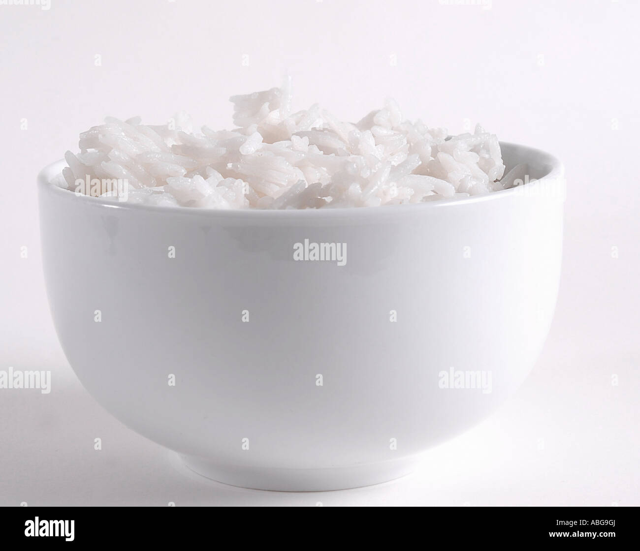 Bowl with rice Stock Photo - Alamy