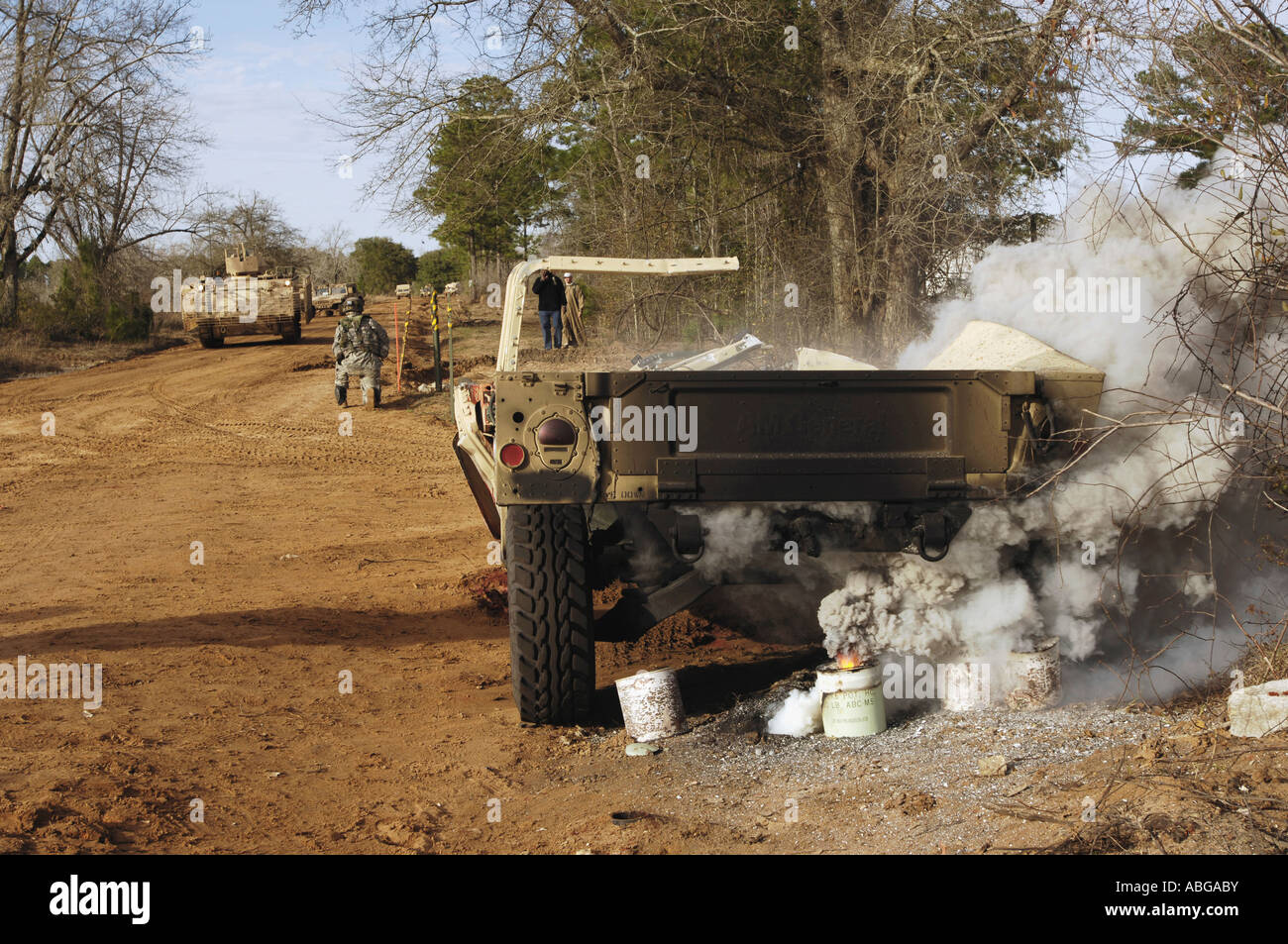 Burns soldiers hi-res stock photography and images - Alamy