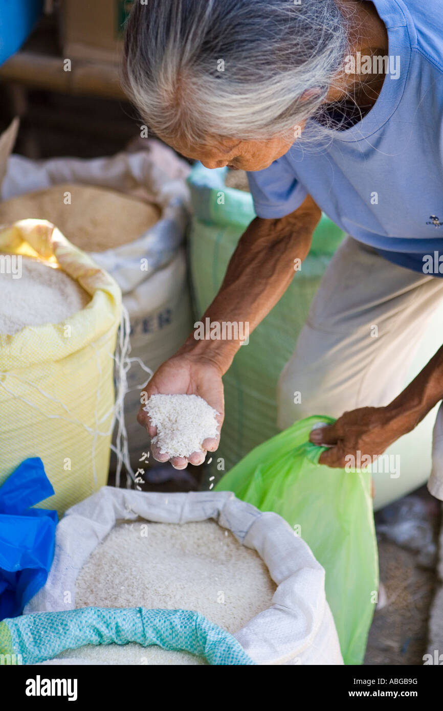Market on the island Negros, Philippines Stock Photo - Alamy