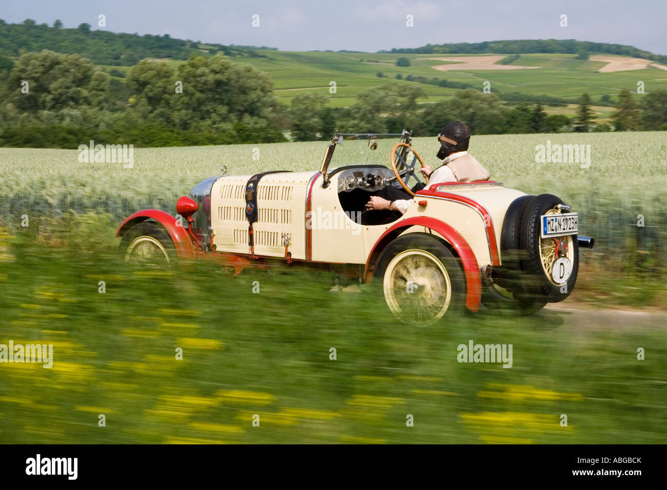 Vintage car Opel RAK 1, Year of Construction 1923. Rocket-propelled ...