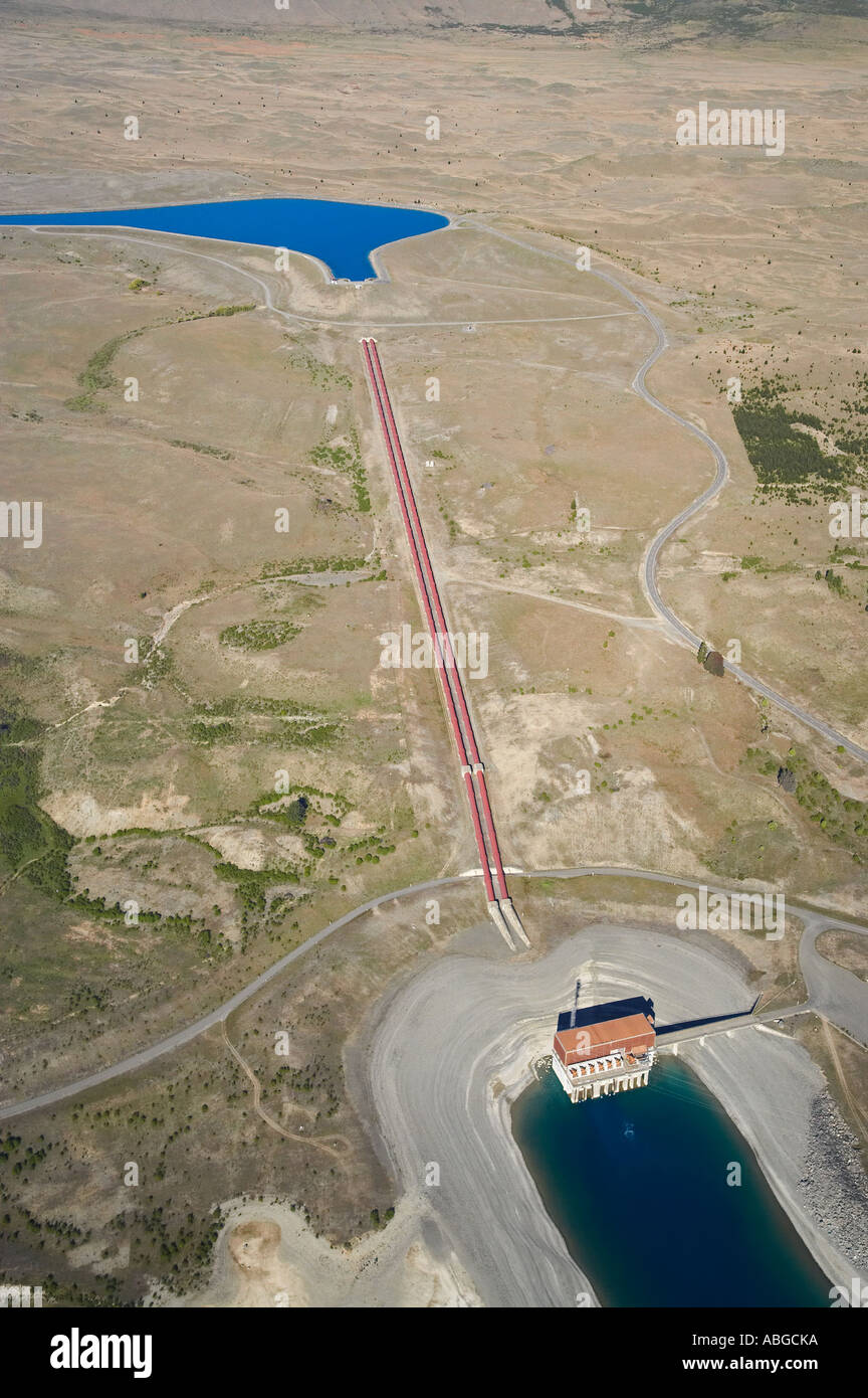 Tekapo B Power Station Lake Pukaki Mackenzie Country South Island New ...