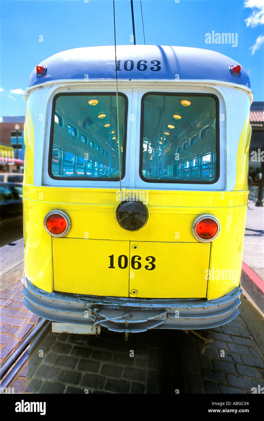 Electric Cable Bus San Francisco California USA Stock Photo - Alamy