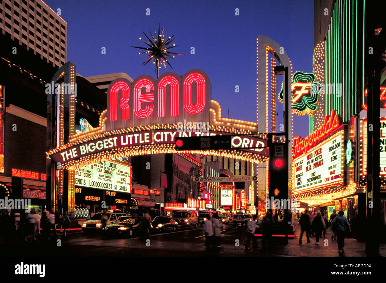 Downtown Reno Nevada Usa Stock Photos & Downtown Reno Nevada Usa Stock ...