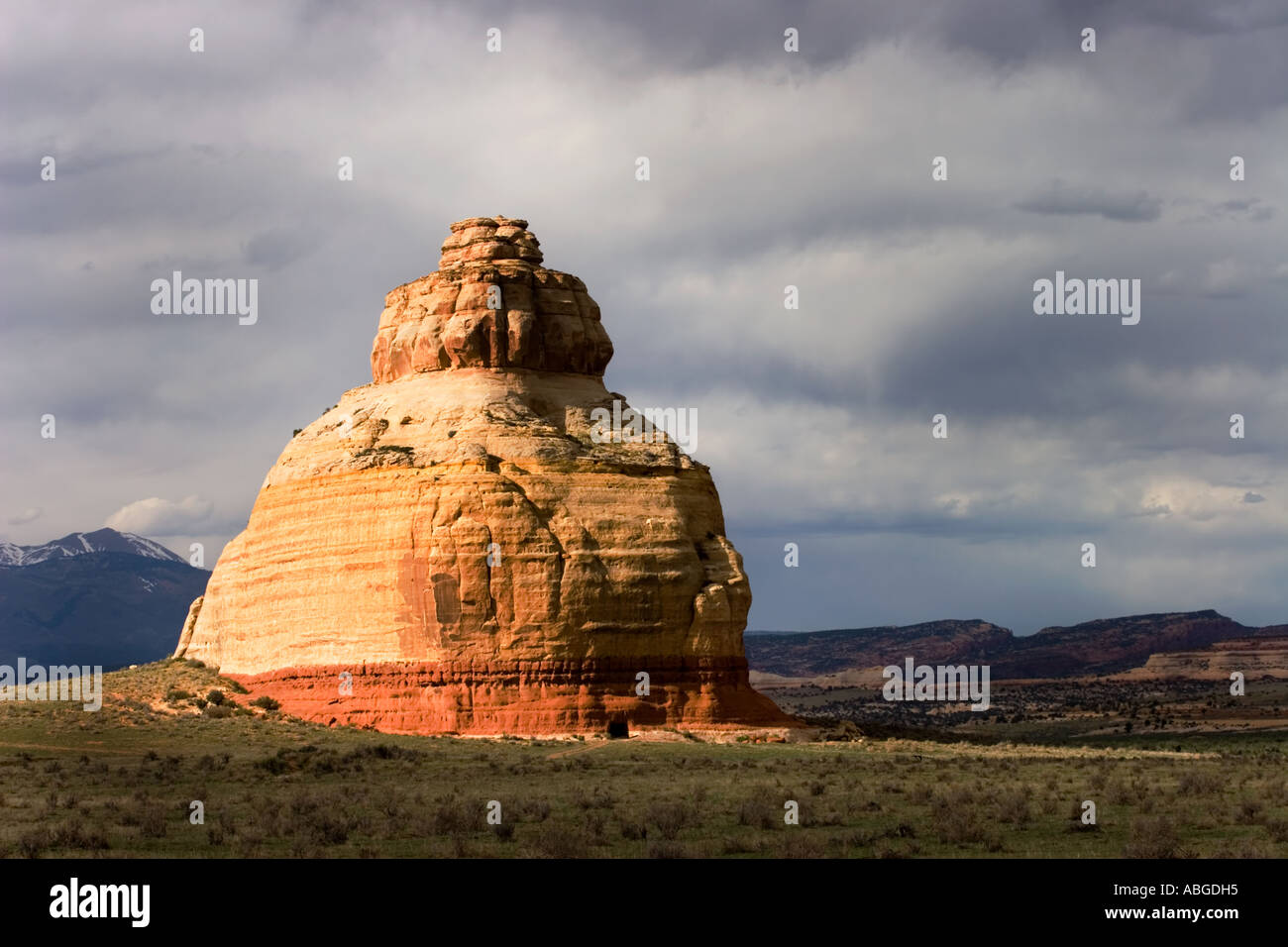 Church Rock southern Utah Stock Photo - Alamy