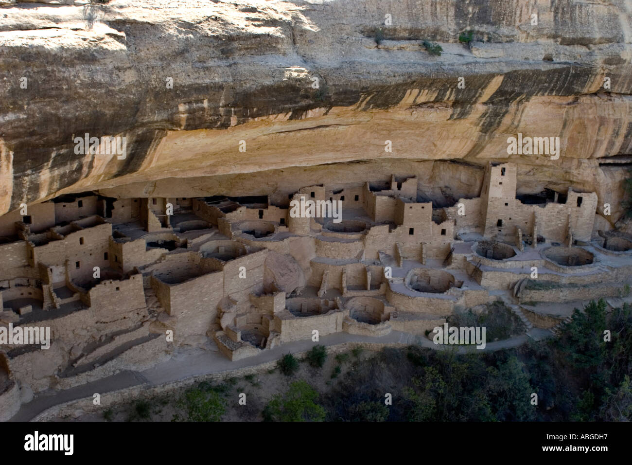 Cliff Palace in shadow Stock Photo - Alamy