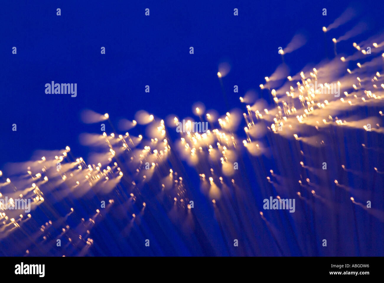 Optical fibres emitting light optical hi-res stock photography and ...