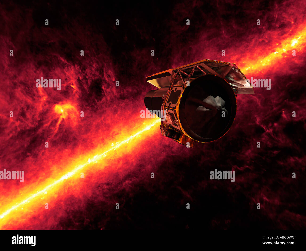 Spitzer space telescope image hi-res stock photography and images - Alamy