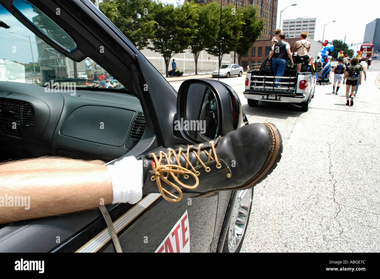 Gay Pride Parade In Atlanta High Resolution Stock Photography and ...