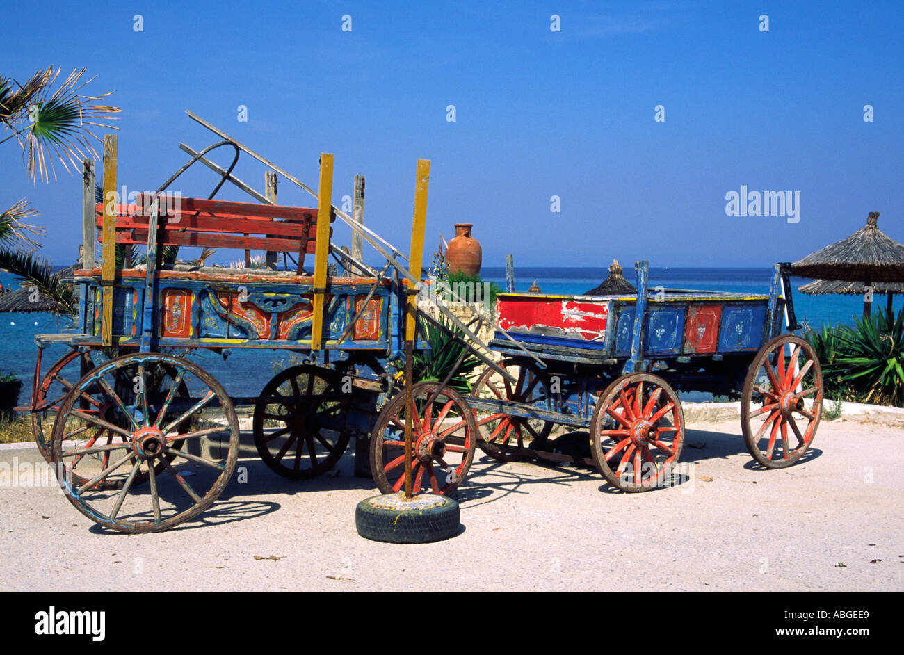 Greek wagon hi-res stock photography and images - Alamy