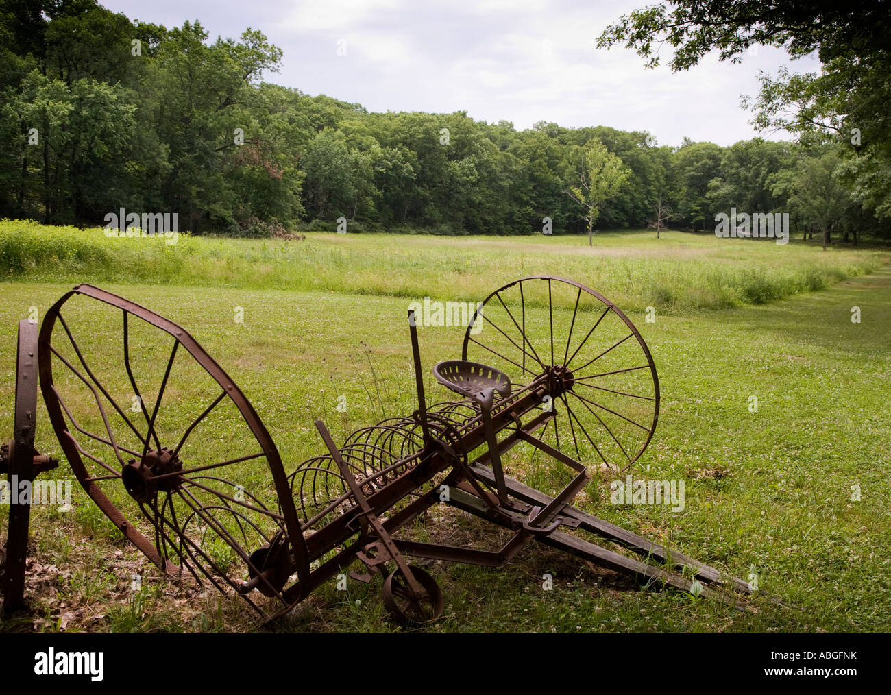 Old farm machinery Stock Photo - Alamy
