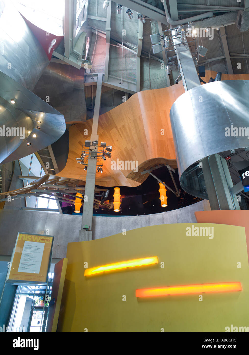 Experience music project – emp interior hi-res stock photography and ...