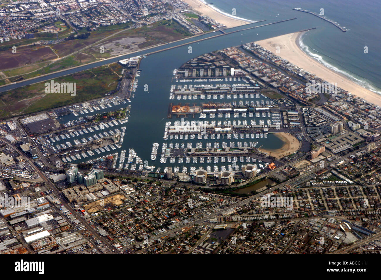 Marina del Rey Stock Photo - Alamy
