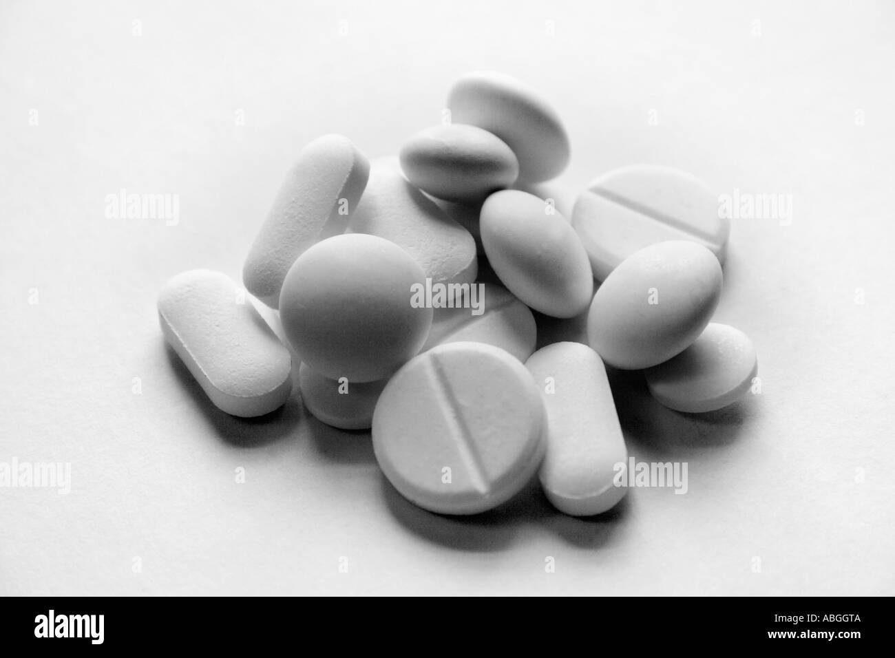 Sleeping tablets Black and White Stock Photos & Images - Alamy