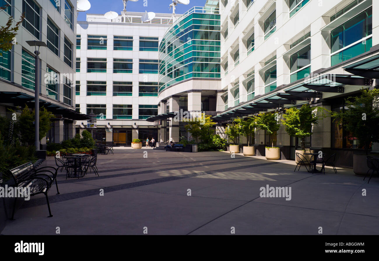Fisher Plaza, Seattle, Washington State, USA Stock Photo - Alamy