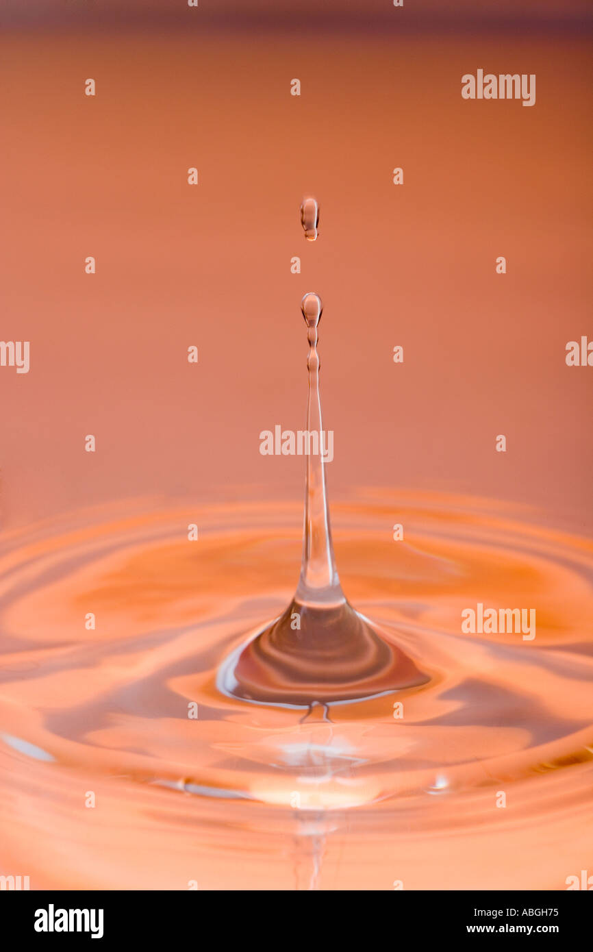 Drop of water Stock Photo - Alamy