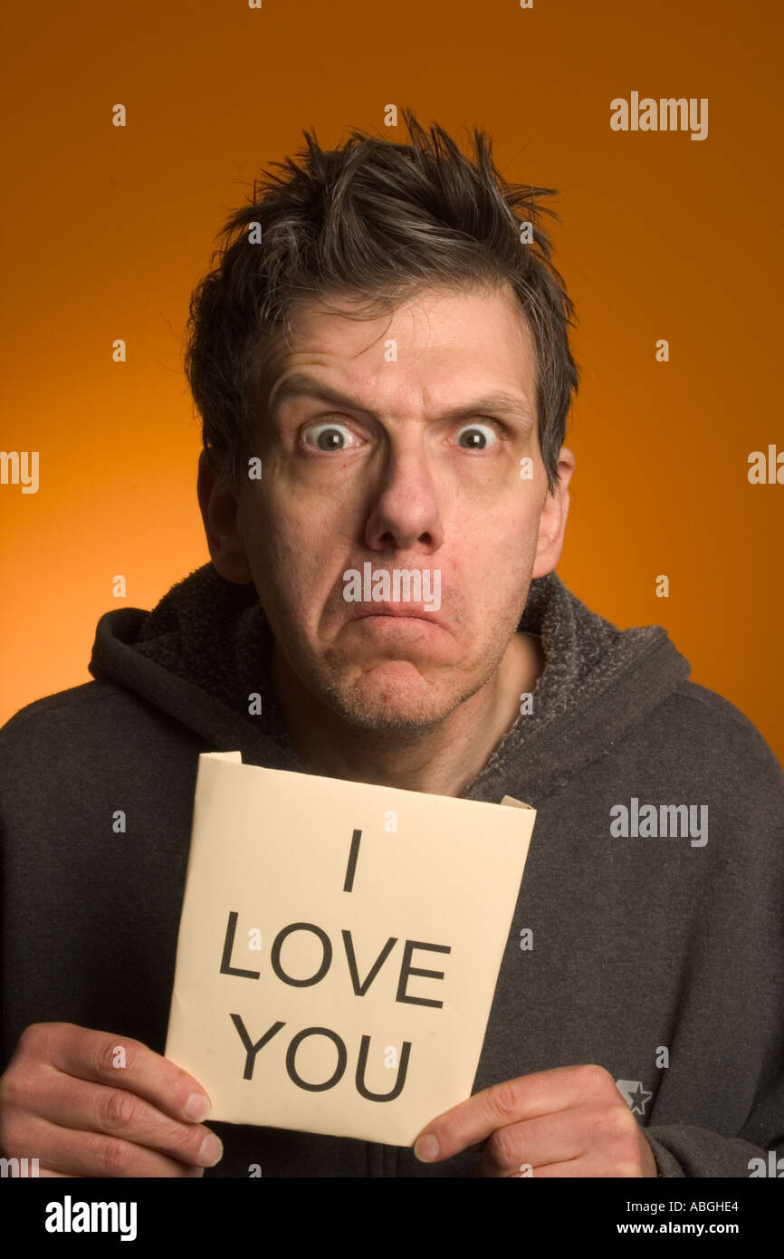 Disheveled man love hi-res stock photography and images - Alamy