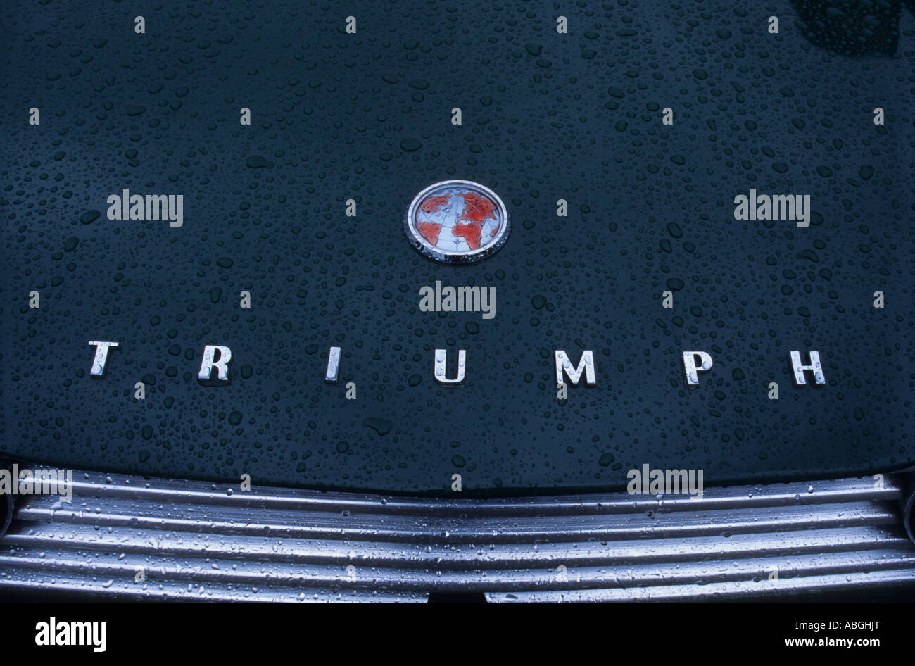 Triumph car badge emblem hi-res stock photography and images - Alamy