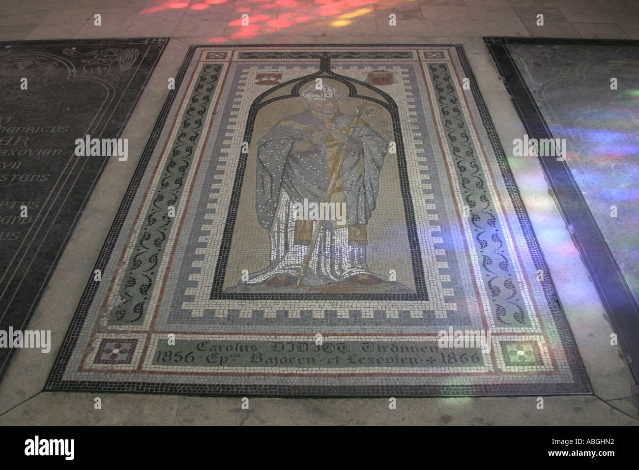 Tombstone of Charles Nicolas Pierre Didiot Notre Dame Cathedral Bayeux ...