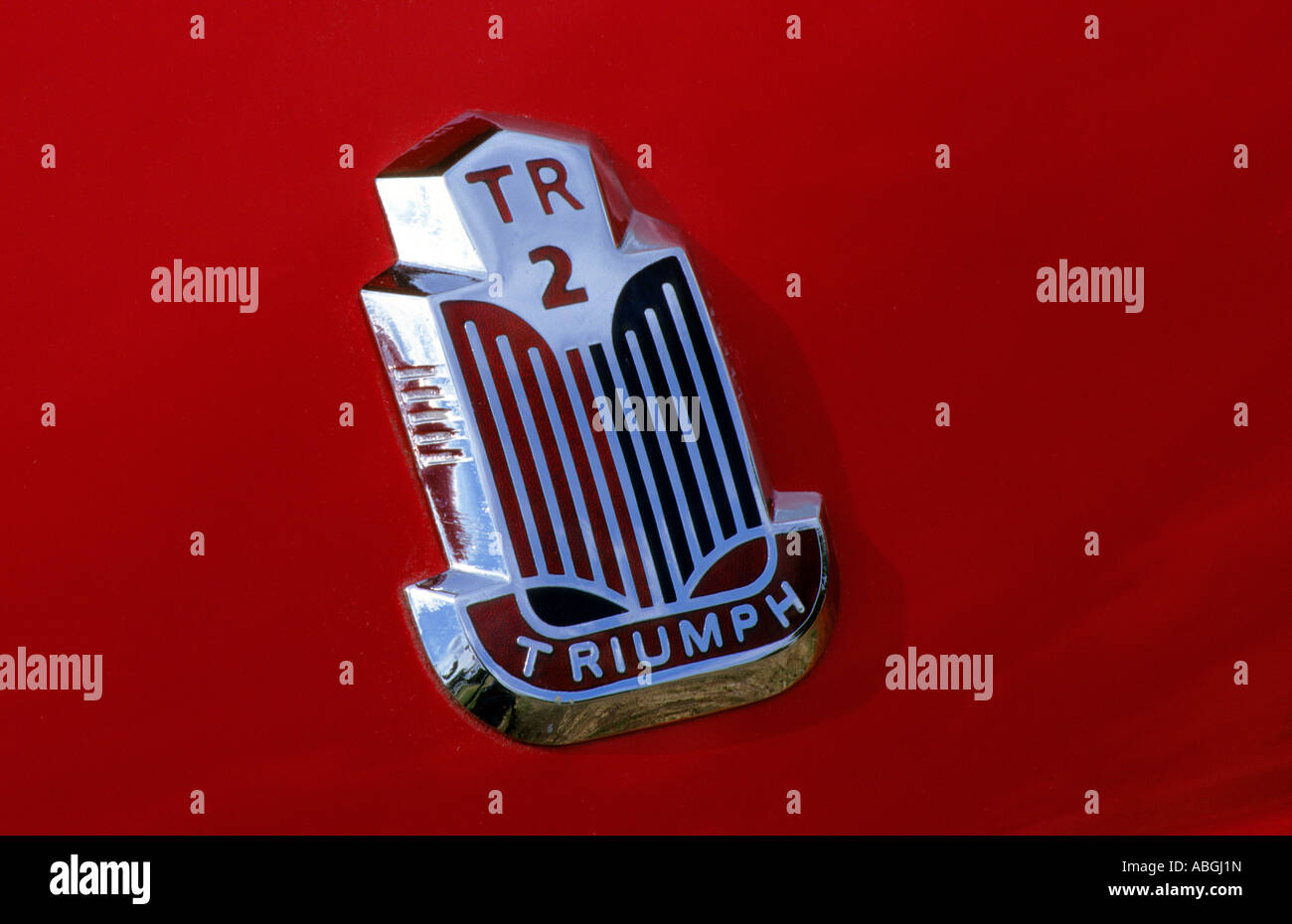 Triumph car badge emblem hi-res stock photography and images - Alamy
