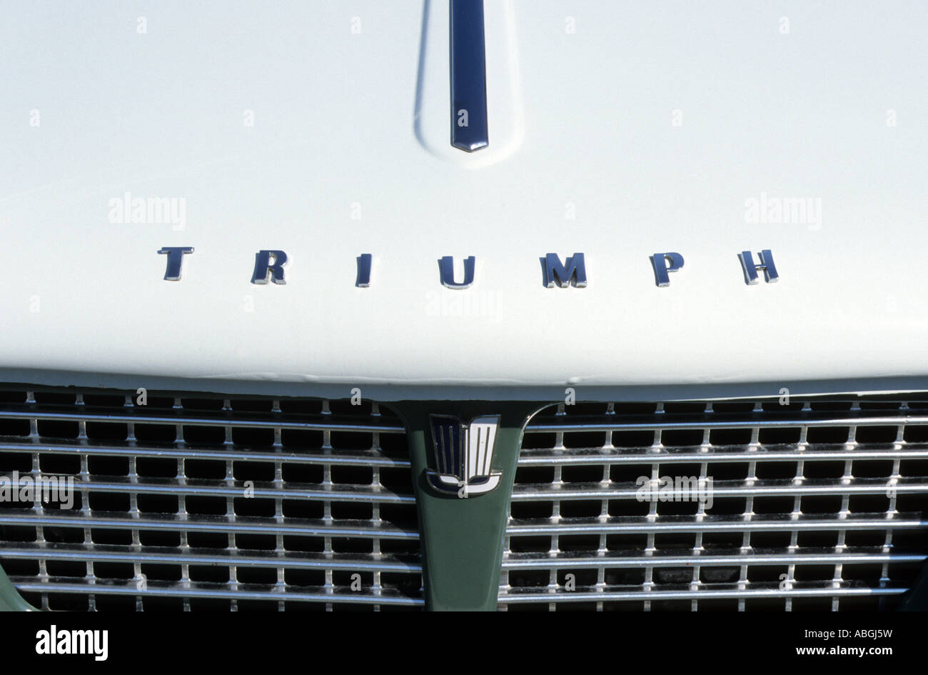 Triumph car badge emblem hi-res stock photography and images - Alamy