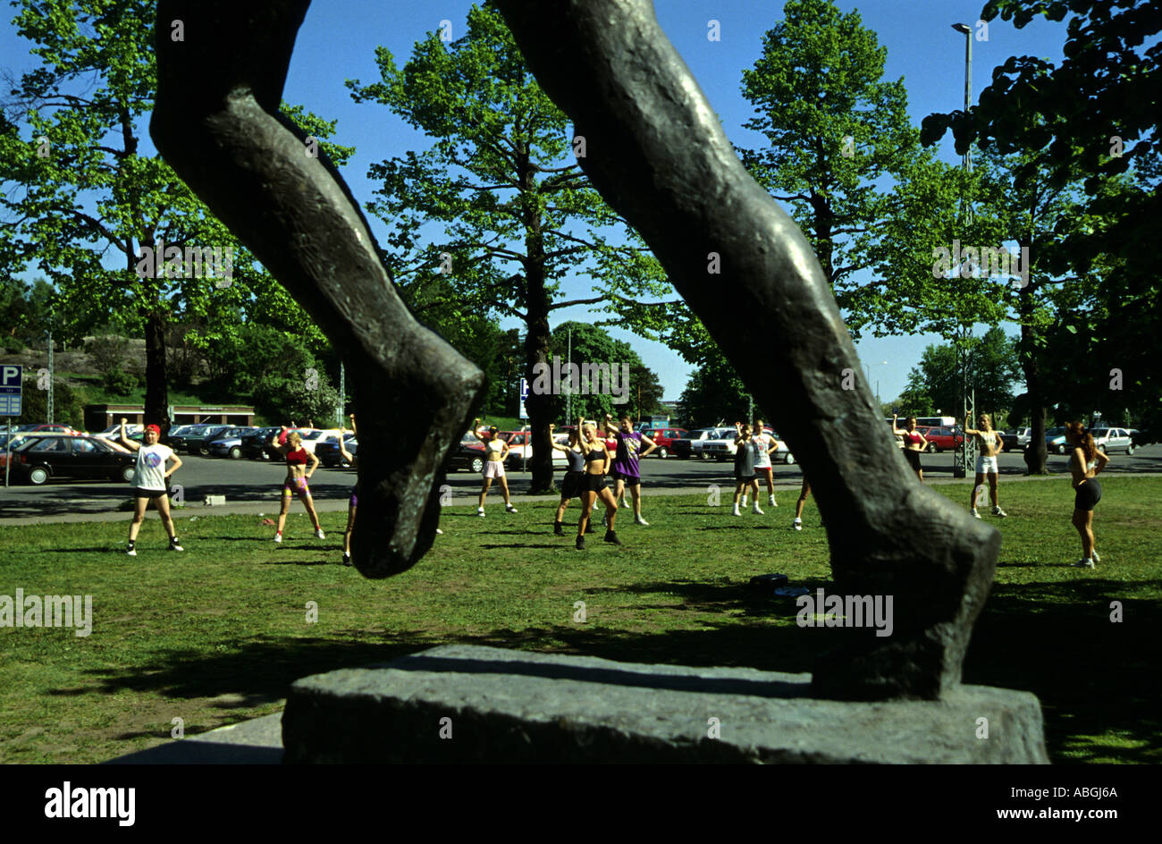 Keep Fit Dance Class High Resolution Stock Photography and Images - Alamy
