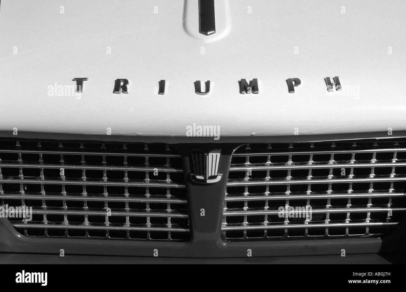 Triumph car badge emblem hi-res stock photography and images - Alamy