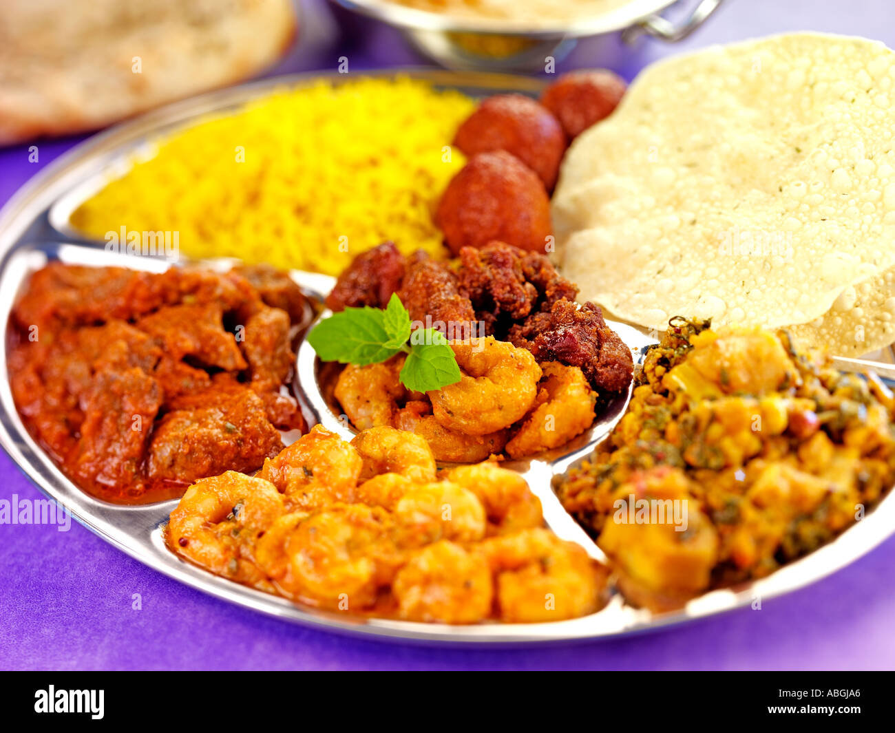 Thali foods hi-res stock photography and images - Alamy