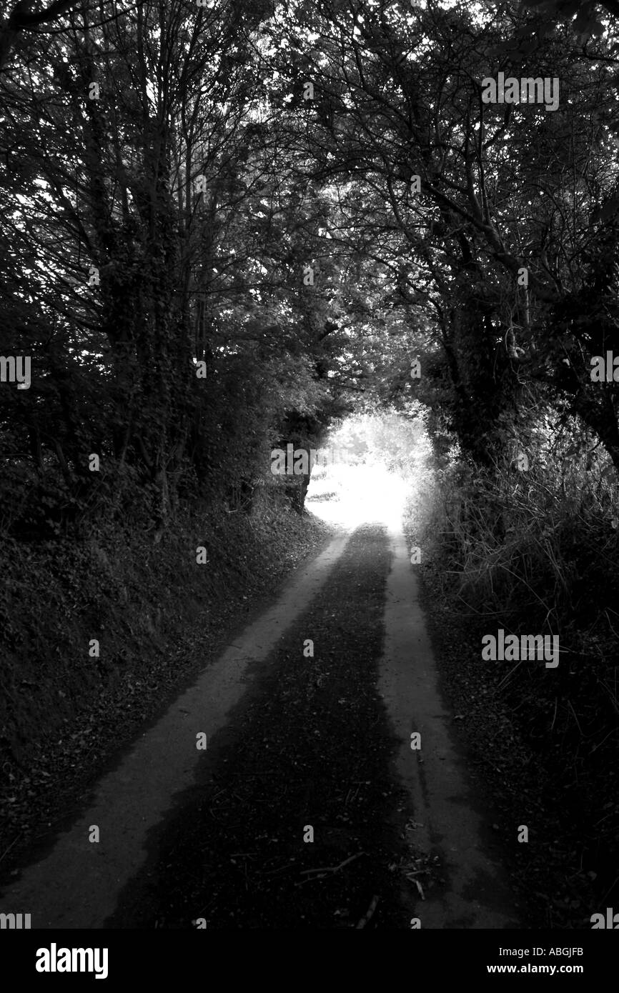 Very narrow lane Black and White Stock Photos & Images - Alamy