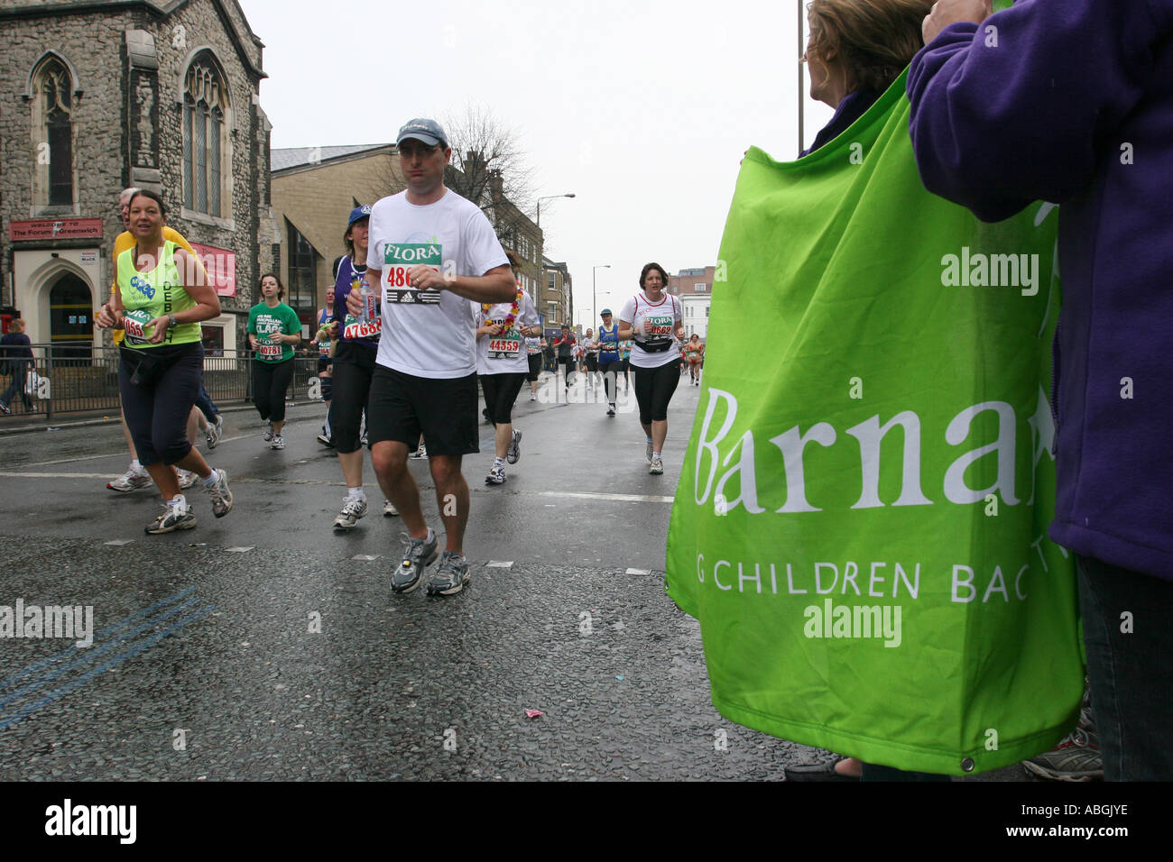 The London Marathon 2006, Photographed in Greenwich. London England ...