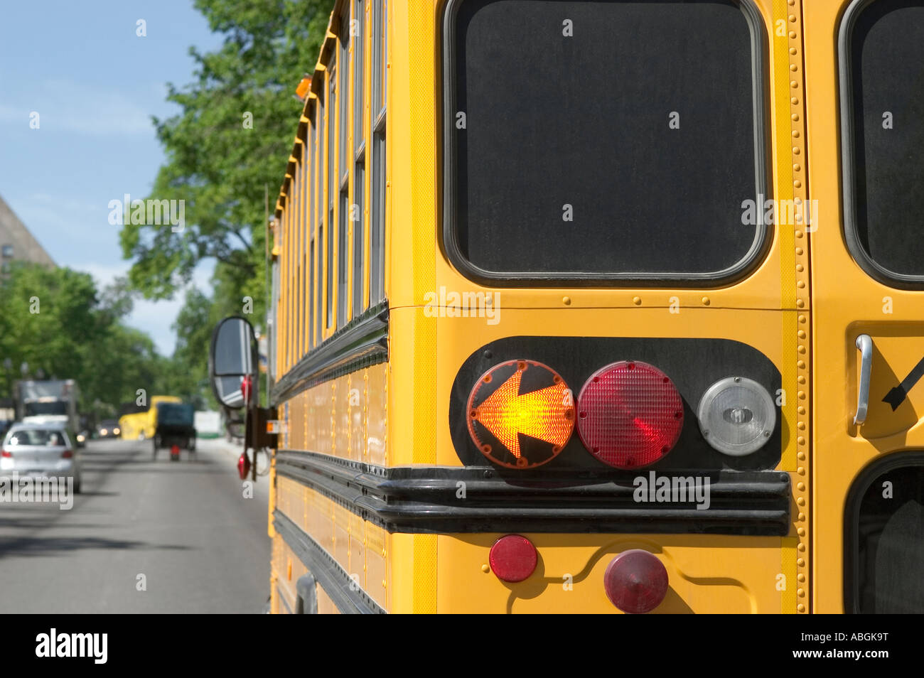 American School Bus Stock Photo - Alamy