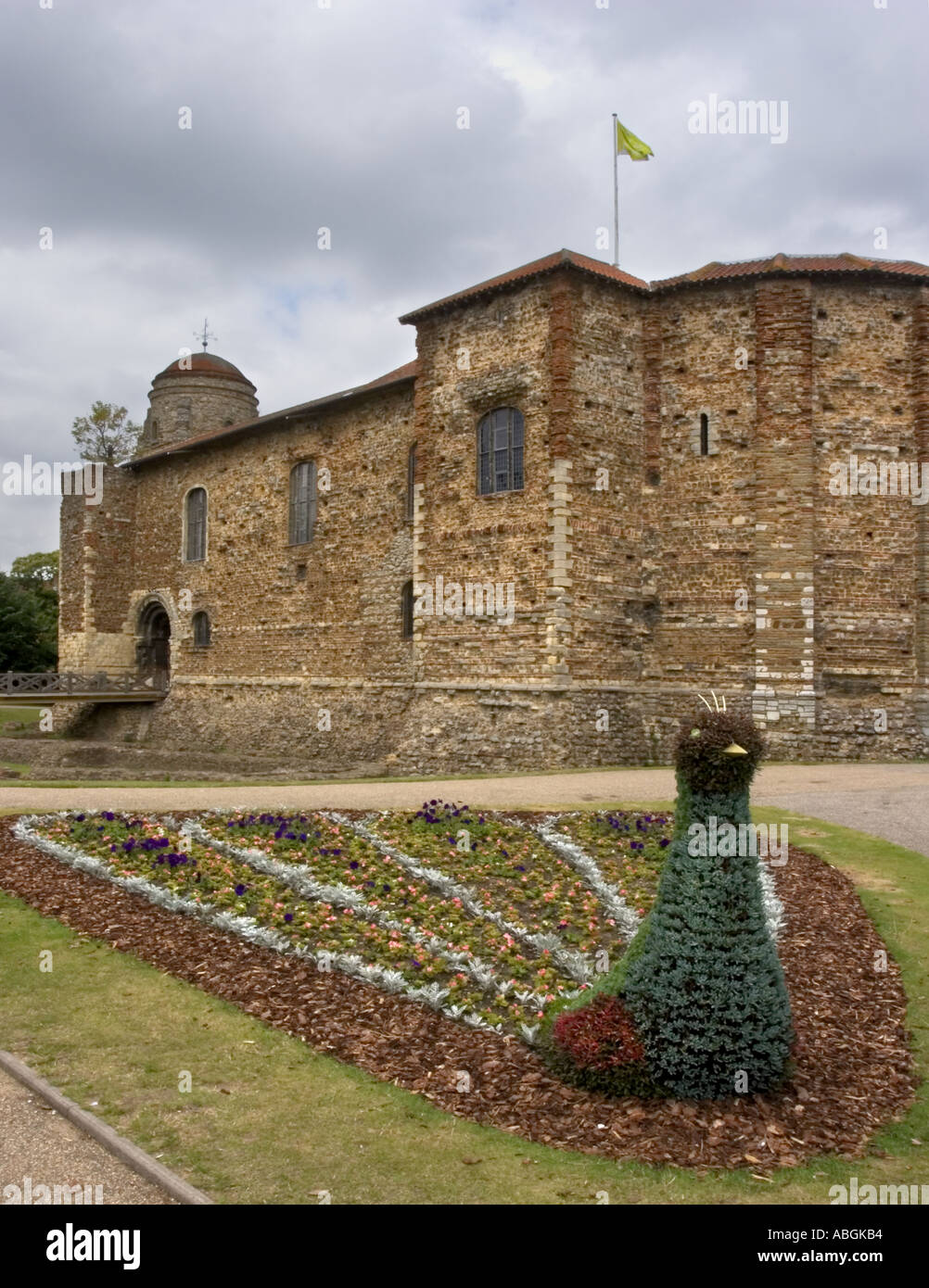 Colchester Castle with the largest Norman keep in England built over a ...