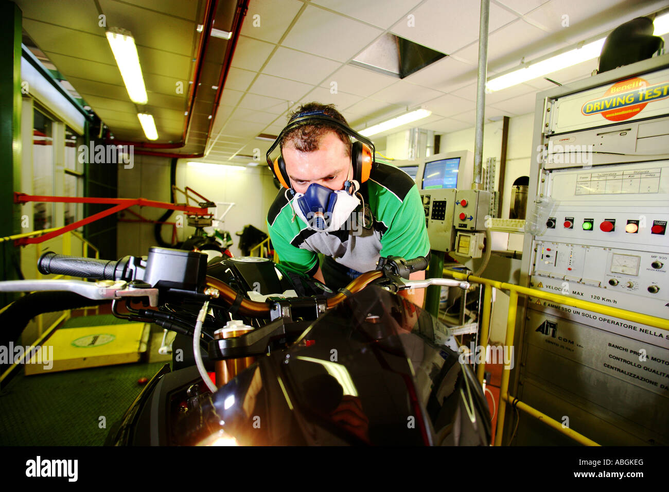 Benelli Factory Italy Stock Photo - Alamy