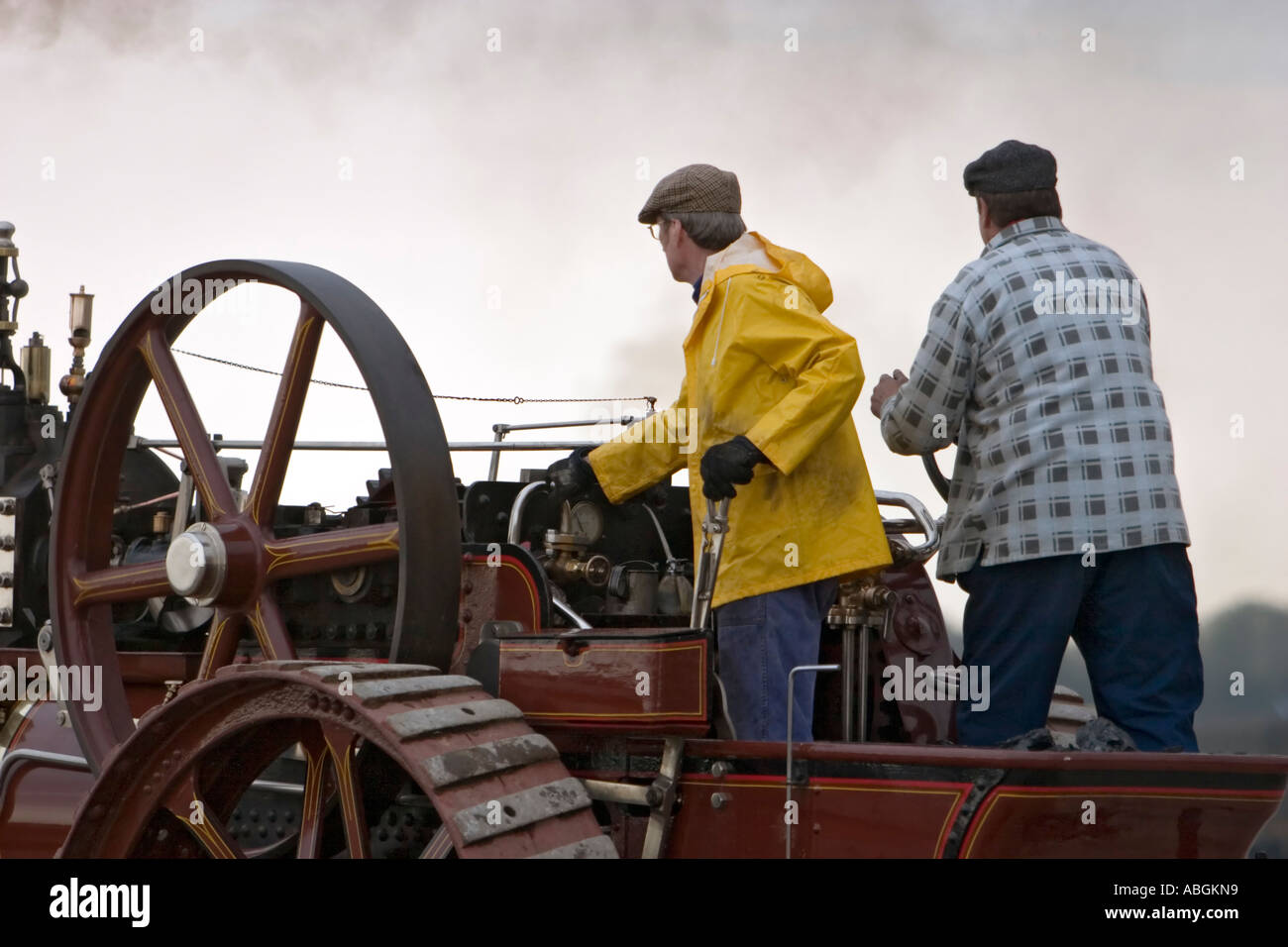 Traction engine owner hi-res stock photography and images - Alamy