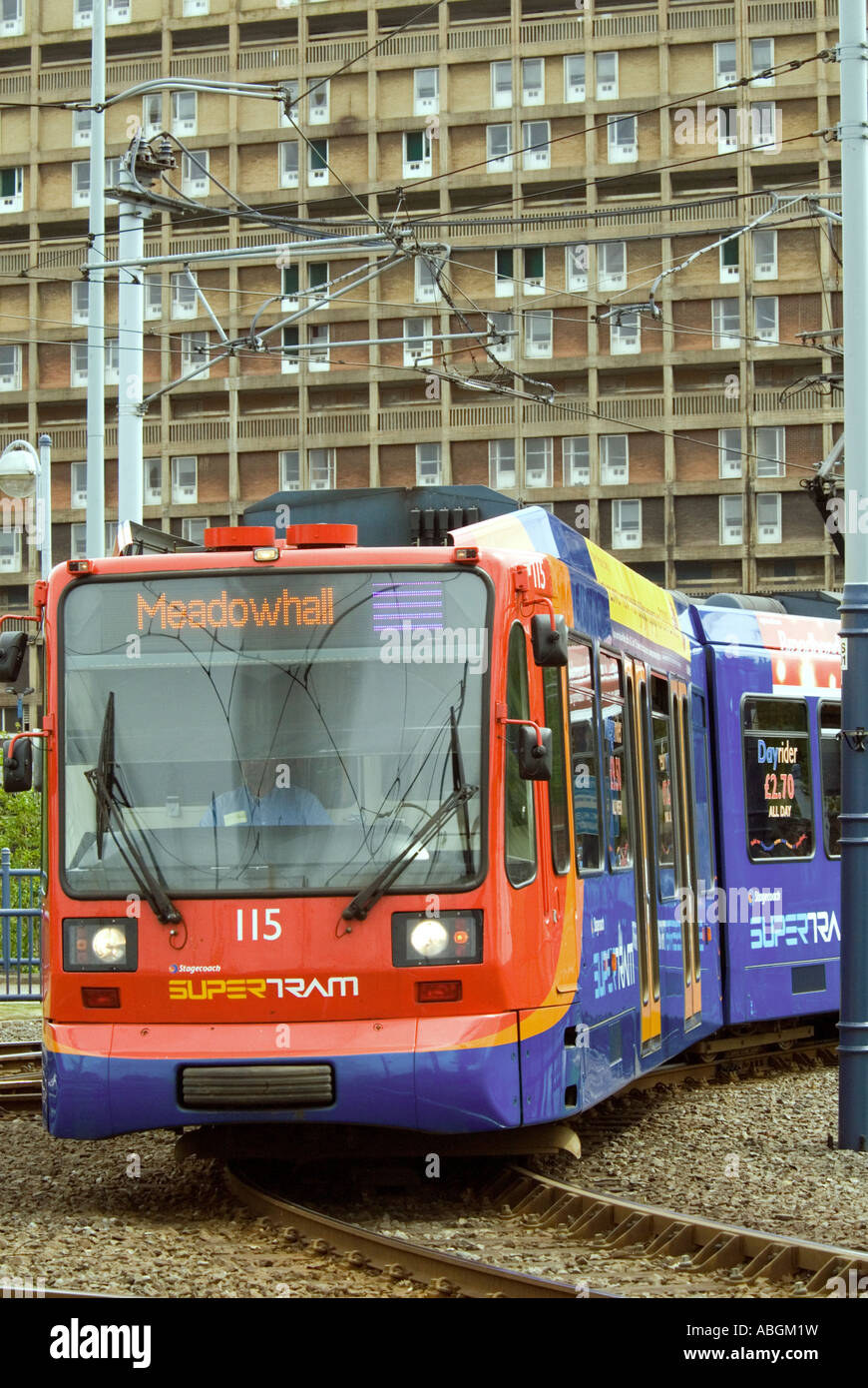 Sheffield tram hi-res stock photography and images - Alamy