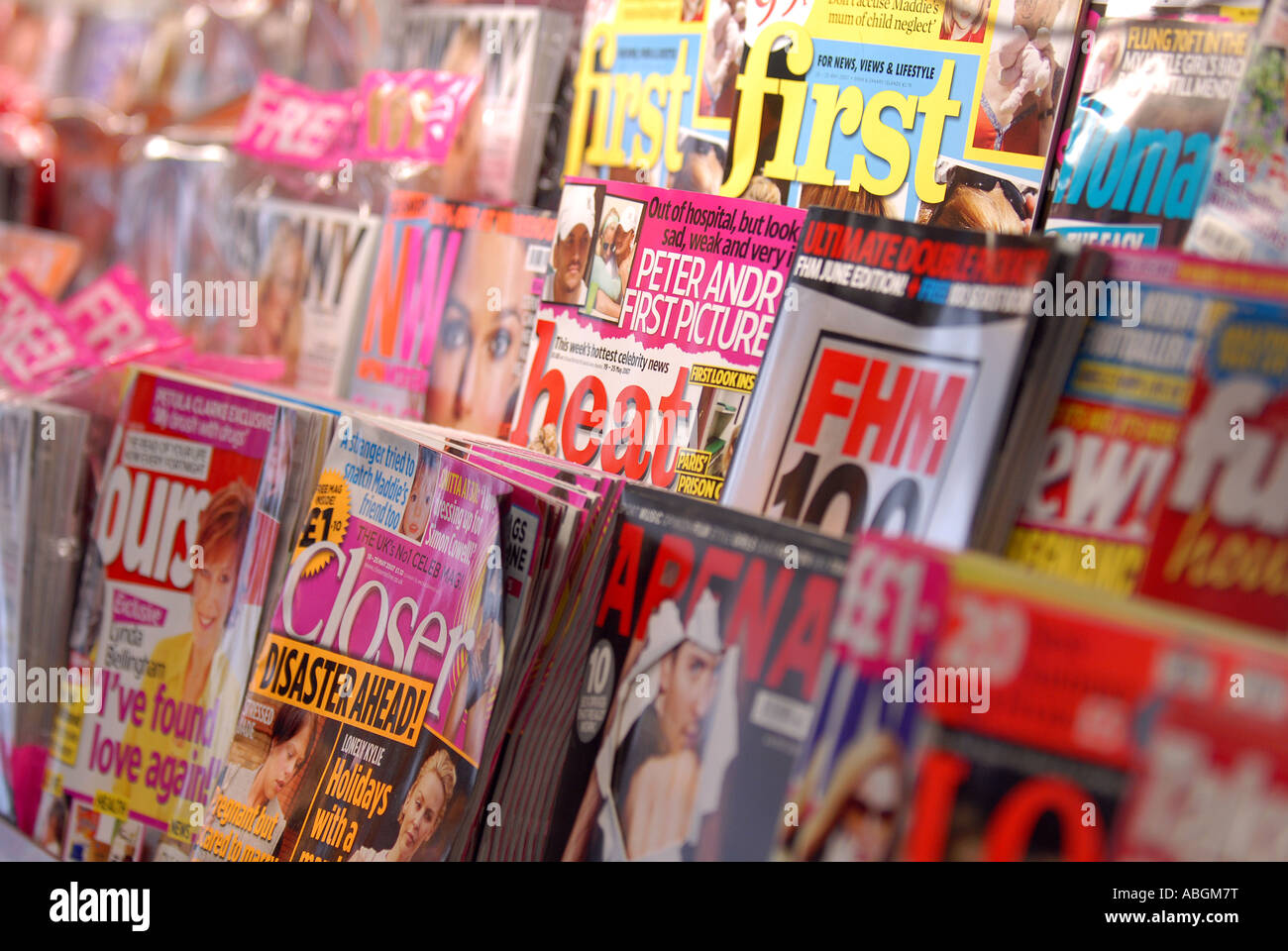 Generic pictures of magazines published by EMAP Stock Photo - Alamy