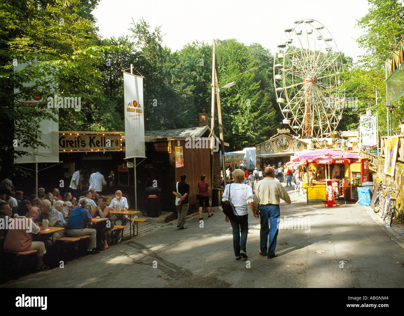 Annafest Forchheim Germany, early evening Stock Photo - Alamy