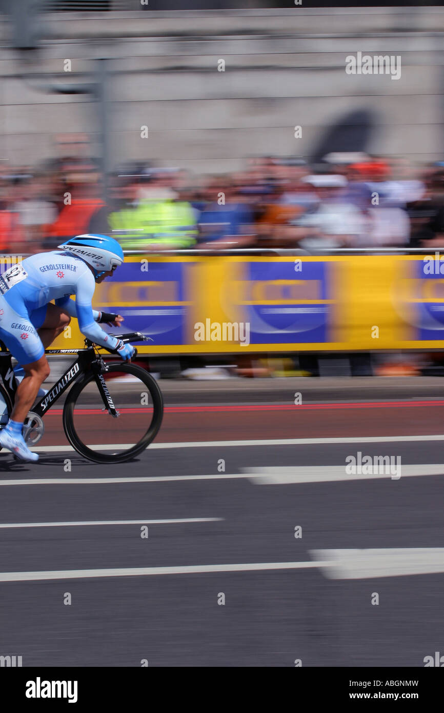Robert Forster of German cycling team Gerolsteiner cycling in the ...