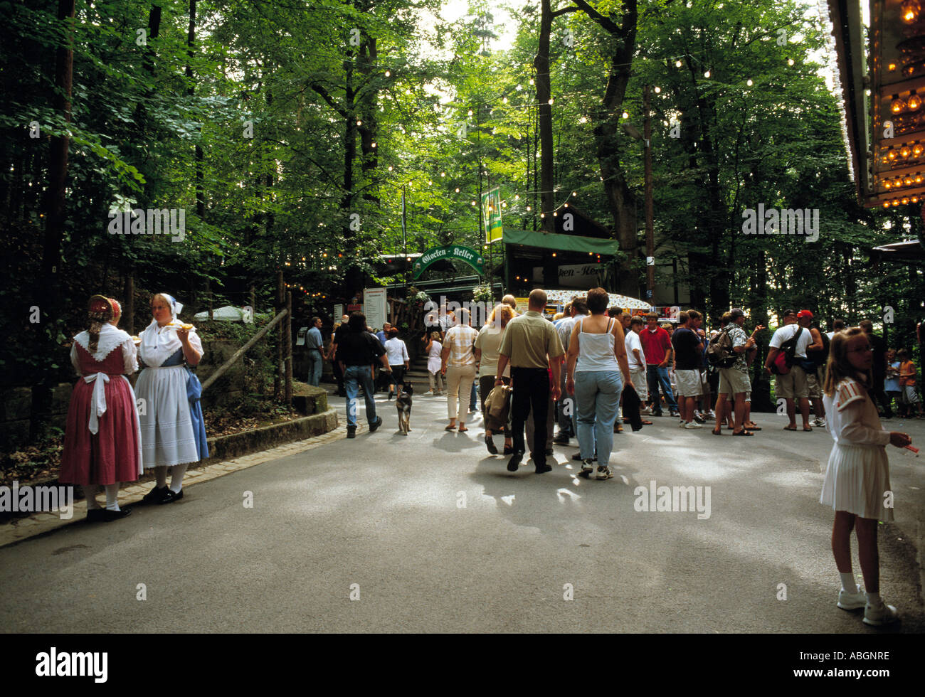Annafest Forchheim Germany, early evening Stock Photo - Alamy