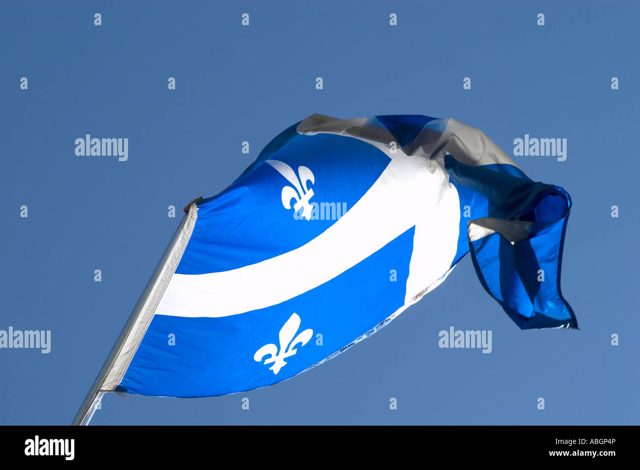 Flag of quebec hi-res stock photography and images - Alamy