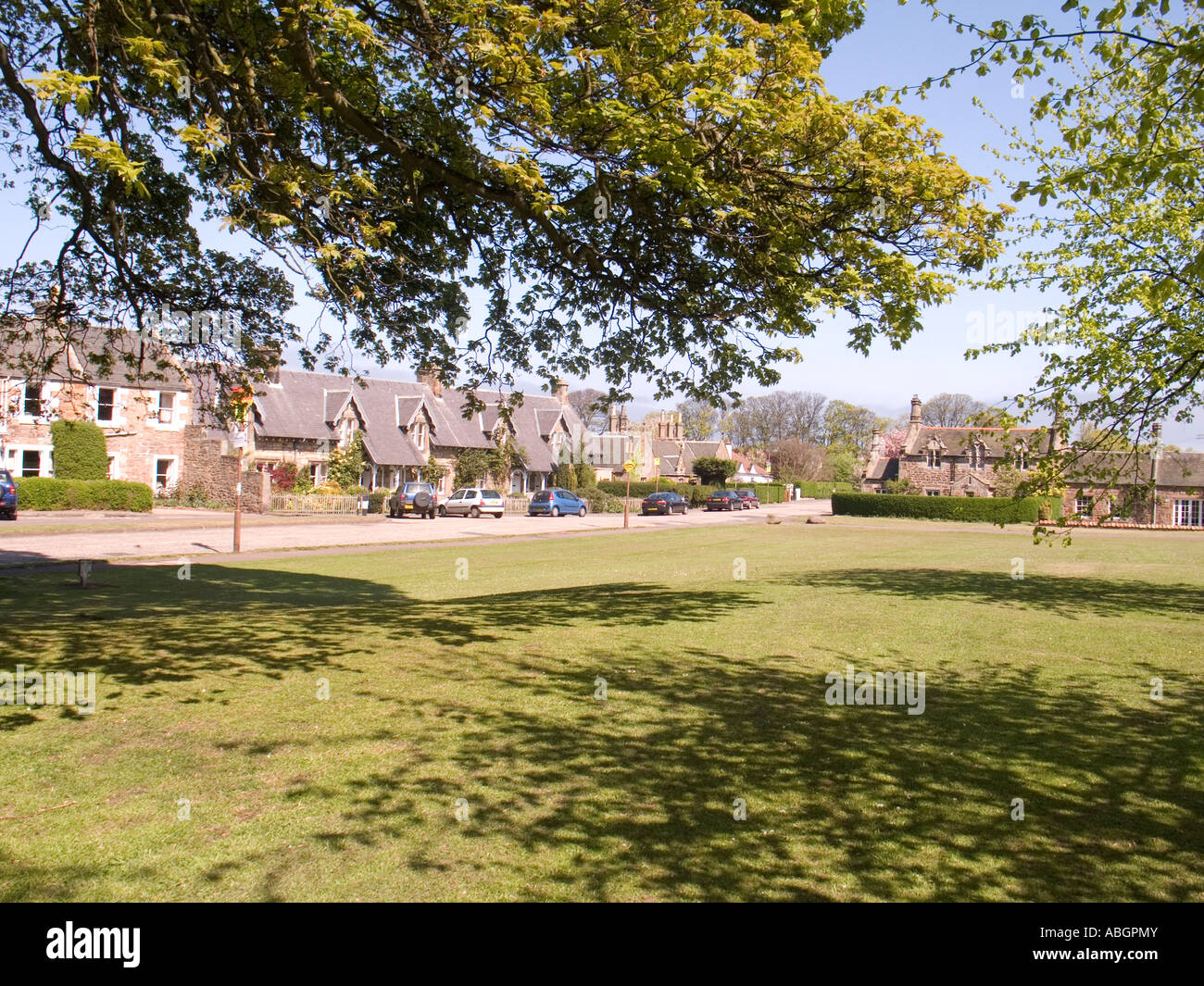Dirleton Village East Lothian Scotland Stock Photo - Alamy