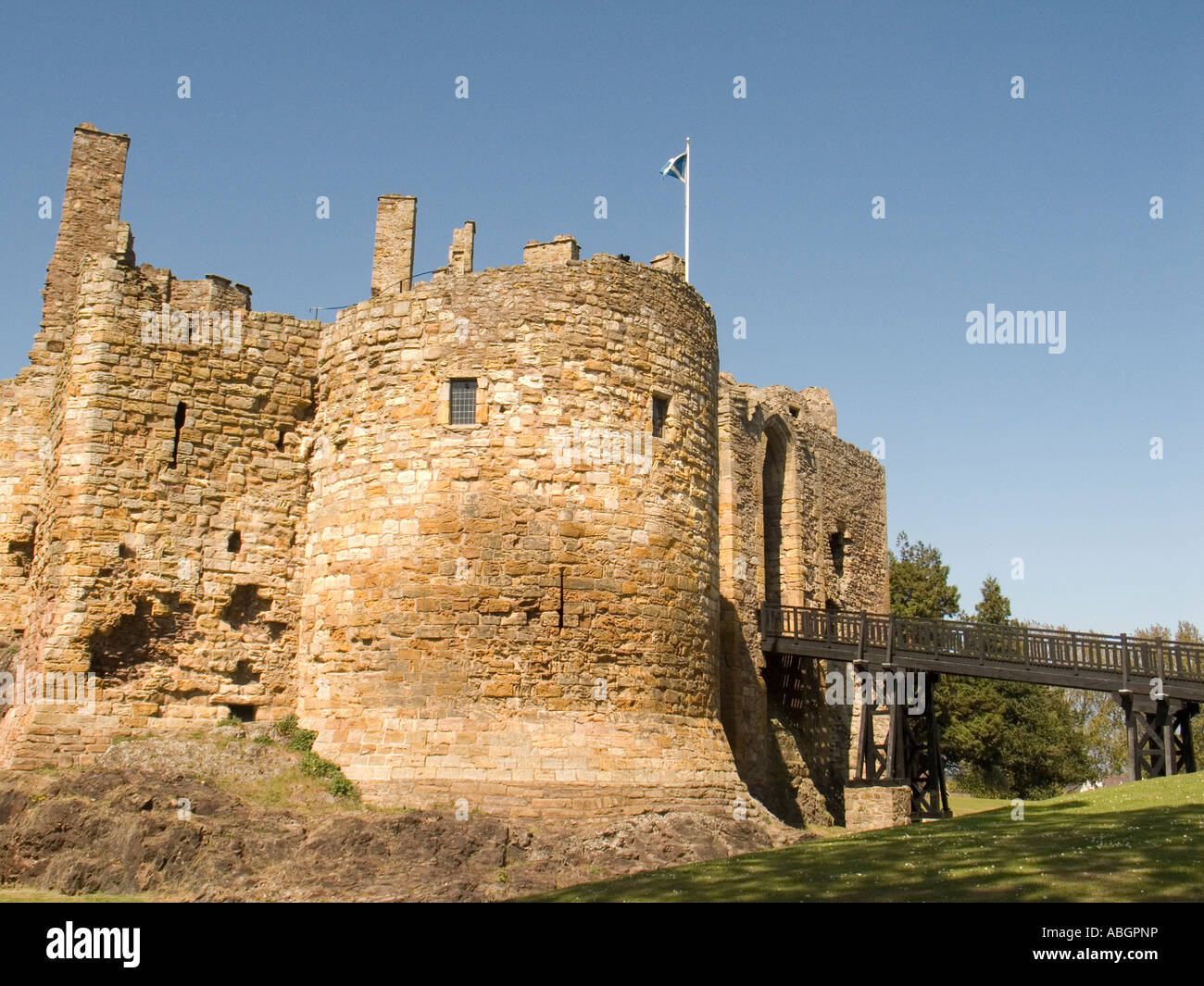 Dirleton Castle Scotland Stock Photo - Alamy