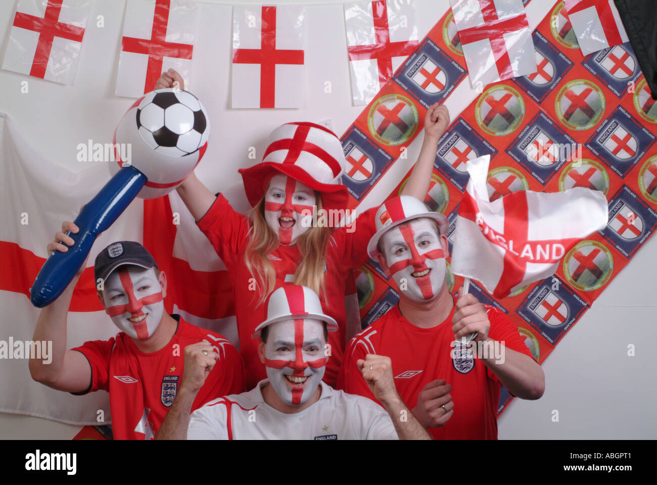 England football fan hi-res stock photography and images - Alamy